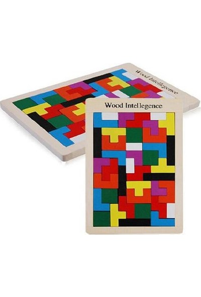 Blueway Ahşap Tetris Eğitici Oyuncak - Çocuk Gelişim Oyunu Blueway Ahşap Tetris Eğitici Oyuncak - Çocuk Gelişim Oyunu