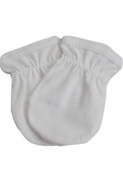 Bahar Bebe 1066 Penye Bebek Eldiveni Beyaz