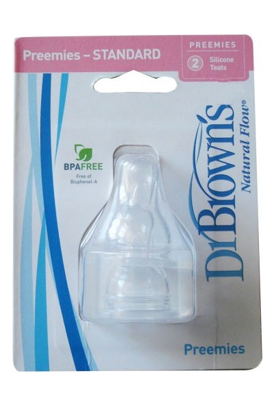 Dr Browns Prematüre Biberon Emziği 2Li Dr Browns Prematüre Biberon Emziği 2Li