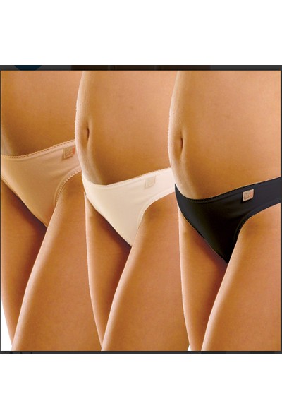 Elija Göbek Altı 3 Lü Külot Siyah,Beya Elija Göbek Altı 3 Lü Külot Siyah,Beya