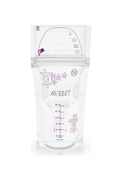 Philips Avent Scf603-25 Anne Sütü Saklama Poşeti 180 Ml