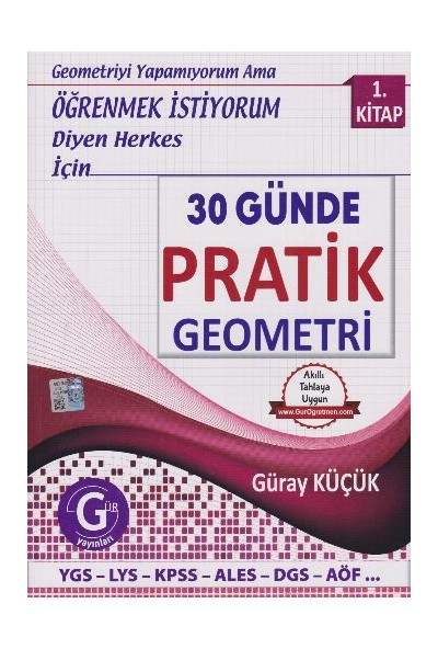 Gür Yayınları 30 Günde Pratik Geometri 1.Kitap - Güray Küçük Gür Yayınları 30 Günde Pratik Geometri 1.Kitap - Güray Küçük