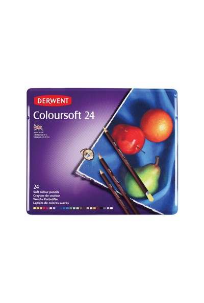 Derwent Coloursoft Kuruboya Seti 24'lü (0701027) Derwent Coloursoft Kuruboya Seti 24'lü (0701027)