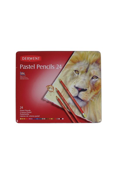 Derwent Pastel Pencil 24'Lü Teneke Kutu Pastel Kalem Seti Derwent Pastel Pencil 24'Lü Teneke Kutu Pastel Kalem Seti