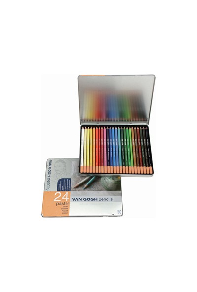 Talens Van Gogh Pastel Kalem 24 Renk Metal Kutu Talens Van Gogh Pastel Kalem 24 Renk Metal Kutu