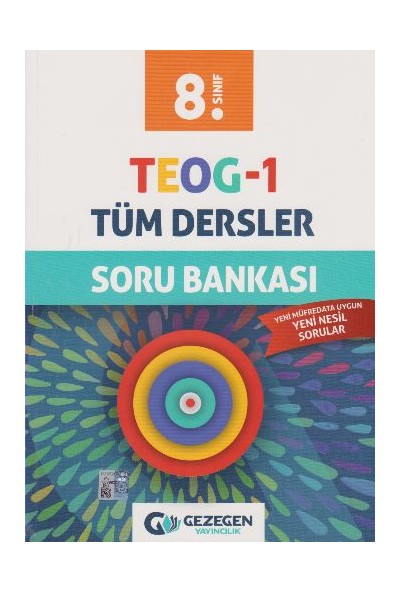 Gezegen Yayınları 8. Sınıf Teog 1 Tüm Dersler Soru Bankası