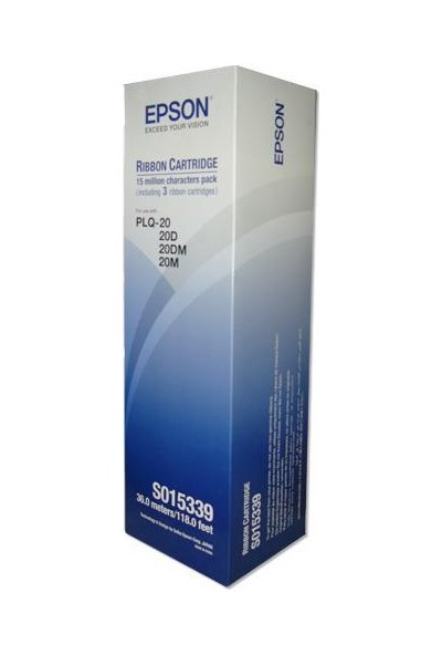 Epson S015339 Plq-20, Plq-20M Şerit (3'Lü Pk)