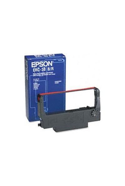 Epson Erc 38Br Kırmızı-Siyah Şerit (S015376)