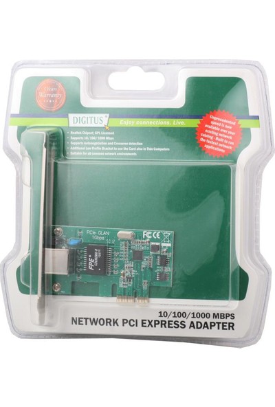 Dıgıtus Dn-10130 10-100-1000 Pcı Express Ethernet Dıgıtus Dn-10130 10-100-1000 Pcı Express Ethernet
