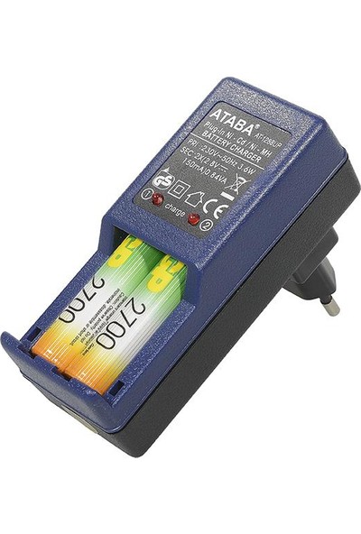 Ataba At-1288Up 4 Ad. Aa Ni-Cd Pil Şarj Cihazı