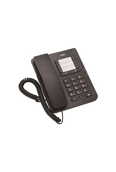 Karel Tm-142 Siyah Masa Üstü Telefon Karel Tm-142 Siyah Masa Üstü Telefon
