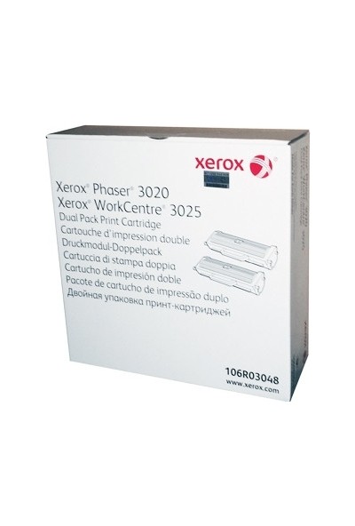 Xerox Phaser 3020 - Wc3025 Dual Pack Toner(2X1500) Xerox Phaser 3020 - Wc3025 Dual Pack Toner(2X1500)