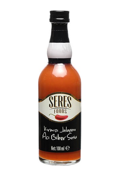 Seres Foodsk Kırmızı Jalapeno Biber Sosu Cam, 100ml Seres Foodsk Kırmızı Jalapeno Biber Sosu Cam, 100ml