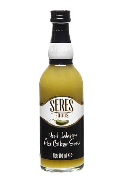 Seres Foods Yeşil Jalapeno Biber Sosu Cam, 100 ml Seres Foods Yeşil Jalapeno Biber Sosu Cam, 100 ml