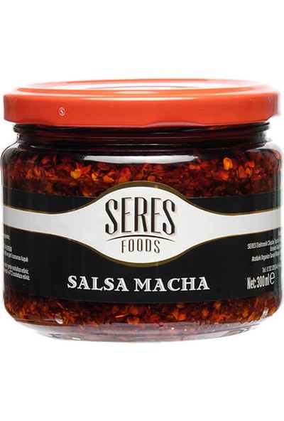Seres Foods Salsa Macha Acı Sos Cam, 300gr Seres Foods Salsa Macha Acı Sos Cam, 300gr