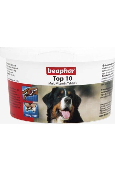 Beaphar Top 10 Köpek Multivitamin Tableti 180 Adet Beaphar Top 10 Köpek Multivitamin Tableti 180 Adet