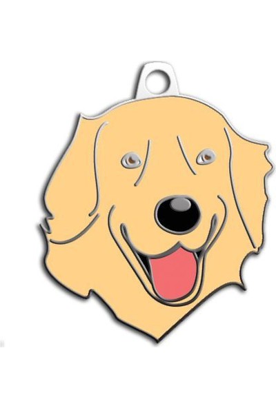 Dalis Pet Tag - Golden Retriever Köpek Künyesi