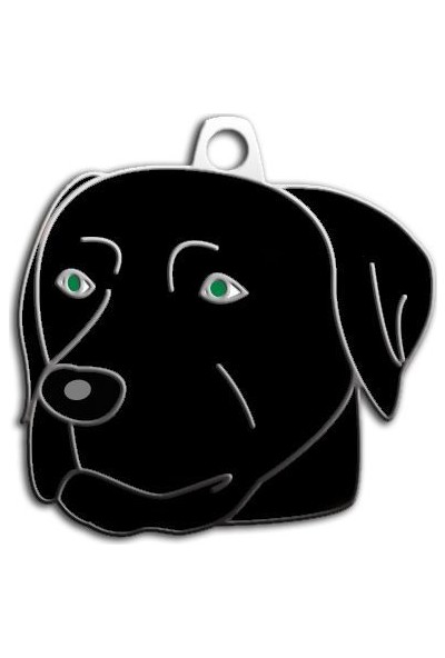 Dalis Pet Tag - Black Labrador Köpek Künyesi
