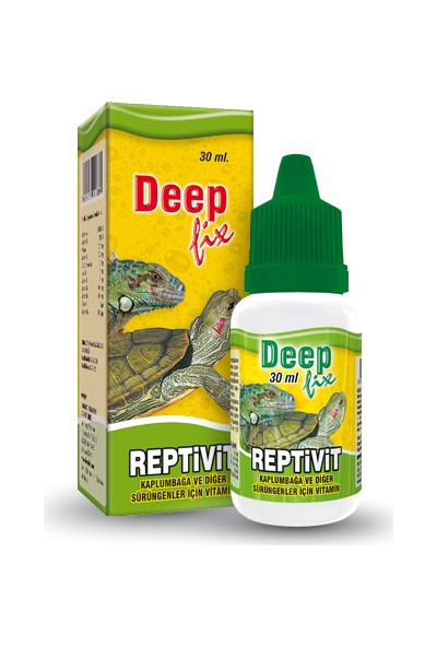Deep Fix Reptivit Sürüngen Multivitamin Solüsyonu 30 Ml