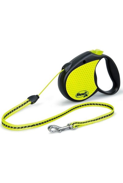 Flexi Neon Reflektörlü Otomatik Ip Gezdirme Tasması Small 5 M 12 Kg Flexi Neon Reflektörlü Otomatik Ip Gezdirme Tasması Small 5 M 12 Kg