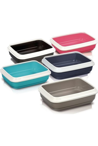 İmac Jerry Açık Kedi Tuvalet Kabı 50X40X14,5 Cm İmac Jerry Açık Kedi Tuvalet Kabı 50X40X14,5 Cm