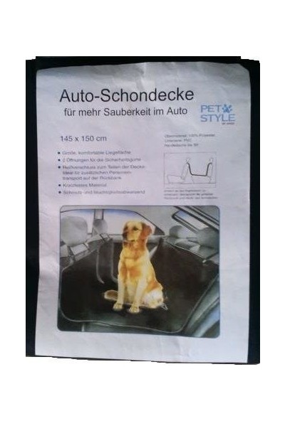 Pet Style Araç Koltuk Koruyucu Örtü 145 X 150 Cm