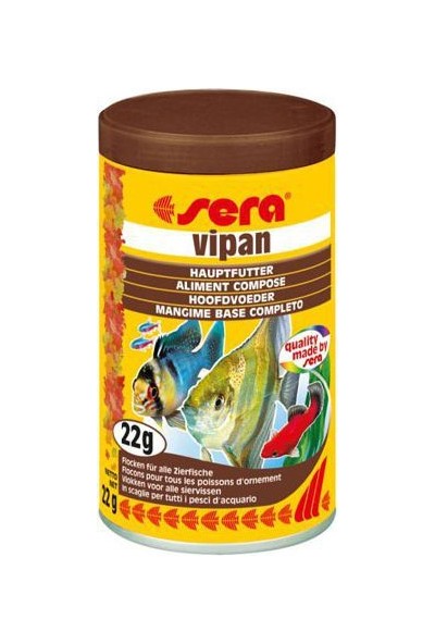 Sera Vipan Balık Yemi 100 Ml - 22 Gr Sera Vipan Balık Yemi 100 Ml - 22 Gr