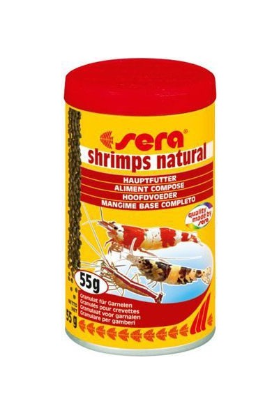 Sera Shrimps Natural Doğal Karides Yemi 100 Ml - 55 Gr