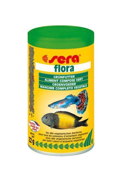 Sera Flora Balık Yemi 250 Ml - 60 Gr Sera Flora Balık Yemi 250 Ml - 60 Gr