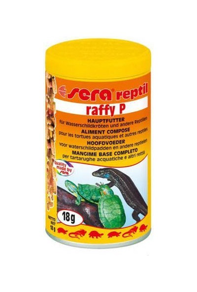 Sera Raffy P Kaplumbağa Yemi 250 Ml - 50 Gr Sera Raffy P Kaplumbağa Yemi 250 Ml - 50 Gr