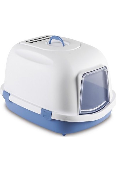 Stefanplast Süper Queen Kapali Kedi Tuvaleti 55X71X46.5 Cm