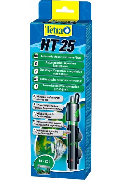 Tetra Tec Ht-25 Akvaryum Isıtıcısı 25 W