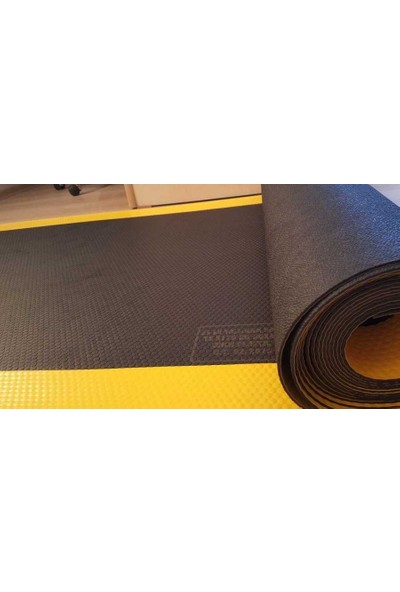 İzole Halı - Yalıtan Paspas 100*2 Mm 10 Kv İkaz Şeritli -Siyah- İzole Halı - Yalıtan Paspas 100*2 Mm 10 Kv İkaz Şeritli -Siyah-