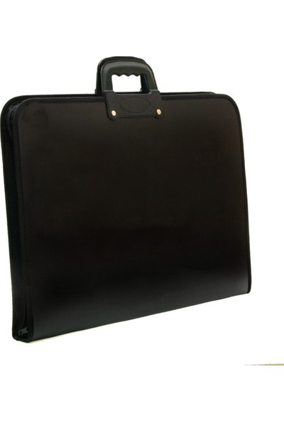 Proje Çantası Siyah Askılı Proje Çantası 35x50 cm