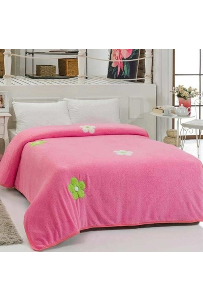 Bilgiçler Velsoft Çift Kişilik Çok Amaçlı Örtü Pembe