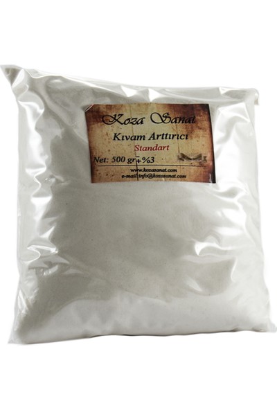Koza Ebru Malzemeleri Kıvam Arttırıcı Standart 500 Gr Koza Ebru Malzemeleri Kıvam Arttırıcı Standart 500 Gr