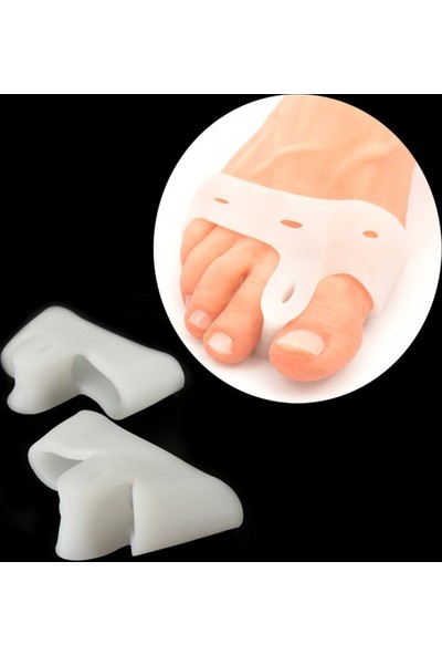 Hergunyeni Makaralı Ayak Parmak Gömleği 2'li Set