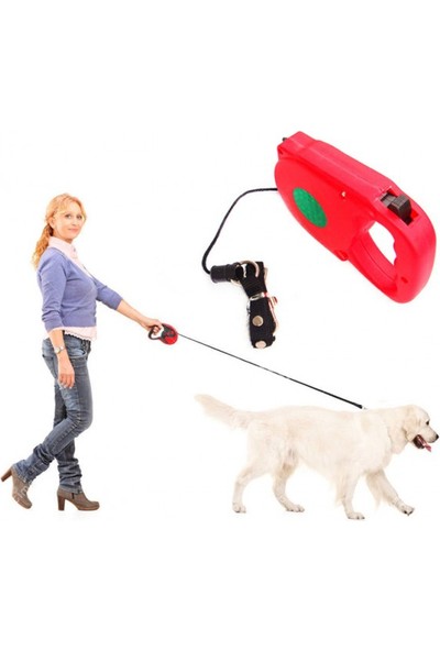 Hergunyeni Uzayıp Kısalabilen Mekanizmalı Köpek Tasması