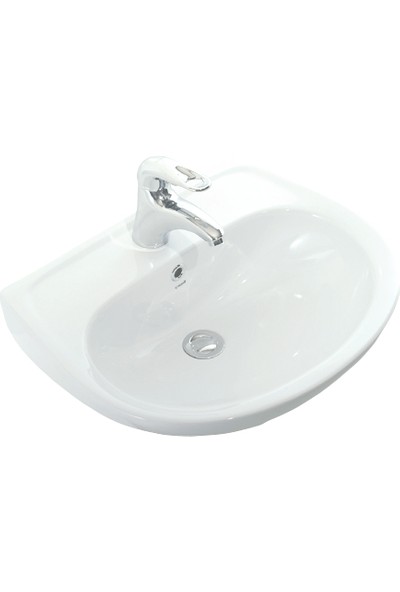Creavit Oval Lavabo 40X50 Cm Beyaz Creavit Oval Lavabo 40X50 Cm Beyaz