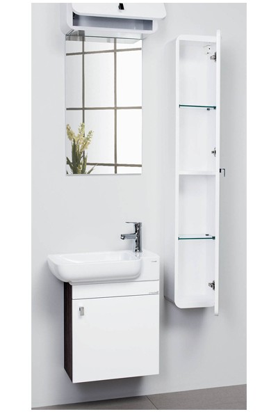 Creavit Fresh Banyo Mobilyası 140 Cm Boy Dolabı