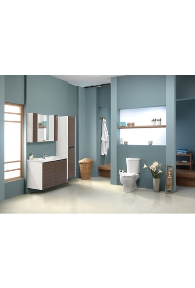 Creavit Fuga Banyo Mobilyası 100 Cm Üst Modül Creavit Fuga Banyo Mobilyası 100 Cm Üst Modül