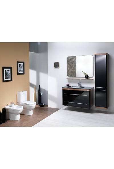 Creavit Piano 180 Cm Asma Boy Dolabı (Çamaşır Sepetli)