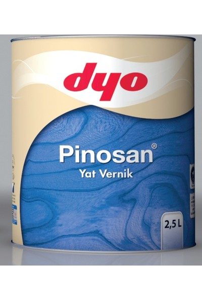 Dyo Pinosan Yat Verniği Parlak 2,5Lt. Şeffaf