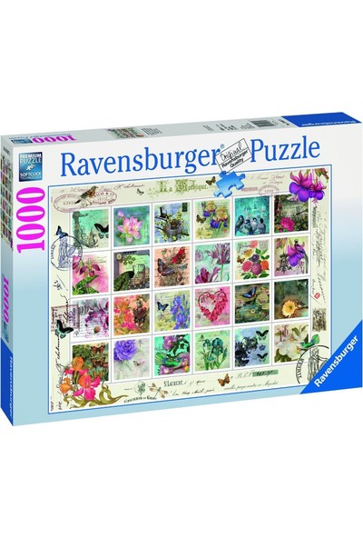 Ravensburger 1000 Parçalı Puzzle Pul koleksiyonu-196074 Ravensburger 1000 Parçalı Puzzle Pul koleksiyonu-196074