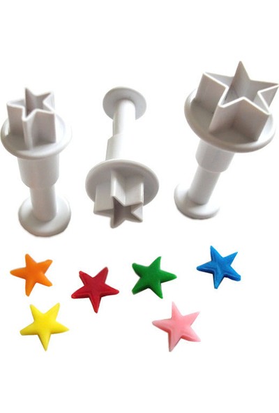 Elitparti Küçük Boy Enjektörlü Şekillendiriciler - Yıldız
