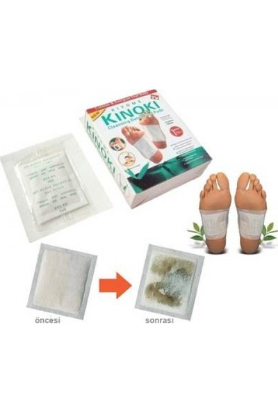Kinoki Detox Foot Patch Ayak Detoks Bandı ( 10 Adet )