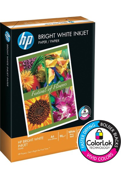 Hp C5977b ColorLok 90gr Parlak İnkjet Fotokopi Kağıdı 250 Yaprak Hp C5977b ColorLok 90gr Parlak İnkjet Fotokopi Kağıdı 250 Yaprak