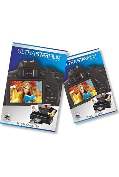 Ultrastarfilm Kuşe Kağıt A4 Parlak Çift Taraflı 300Gr/m² 50 Adet/Paket (Tüm Yazıcılarla Uyumlu) Ultrastarfilm Kuşe Kağıt A4 Parlak Çift Taraflı 300Gr/m² 50 Adet/Paket (Tüm Yazıcılarla Uyumlu)