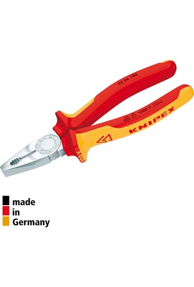 Knipex 0306180 Kombine Pense 180 mm Knipex 0306180 Kombine Pense 180 mm