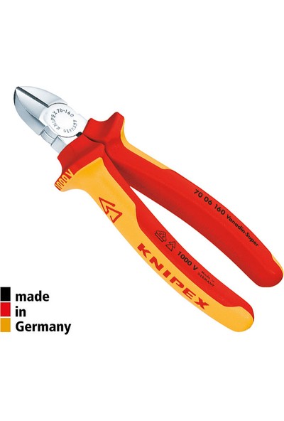 Knipex 70 06 180 Vde Yan Keski